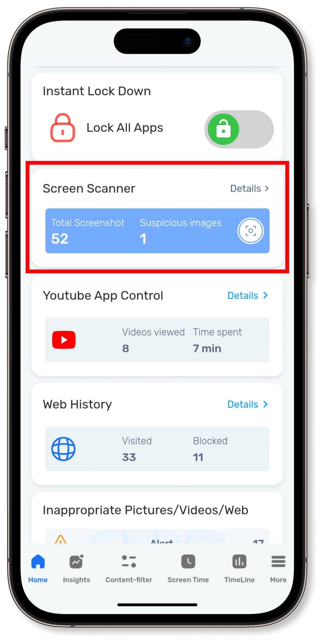 Control Your Kids Screen Activity with KidsNanny Screen Scanner