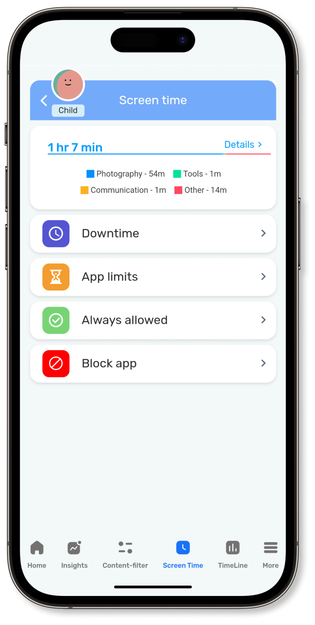 Manage your child screen time with KidsNanny